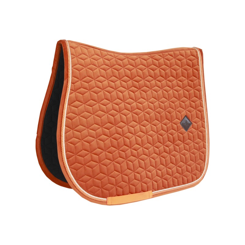 Kentucky Horsewear Tapis de CSO Velvet - Orange - Westhead Sellerie
